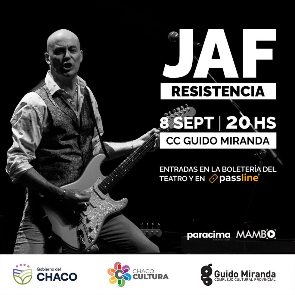 JAF, el ícono del rock nacional, regresa a Resistencia - TN24